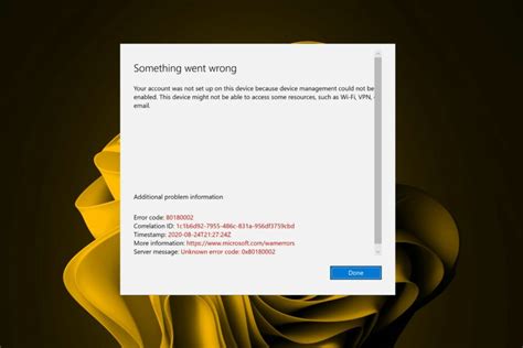 Image result for Error Code 80180002