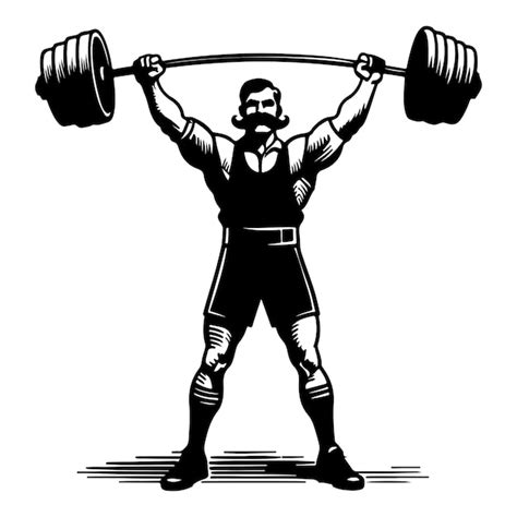 Image result for StrongMan Drawing