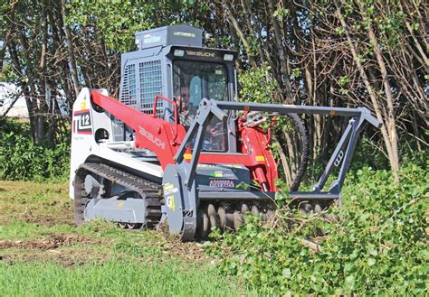 Image result for Compact Track Loader Brush Cutter