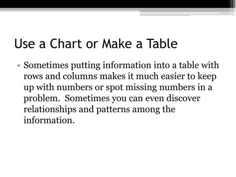 Image result for Create a Table of Values From a Pattern