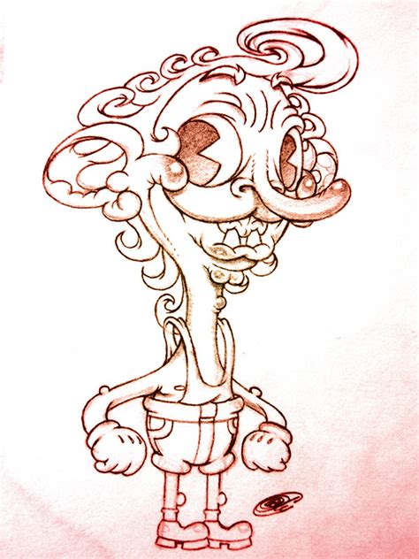 Random sketches on Behance