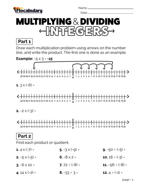 Image result for Multiplying Dividing Integers