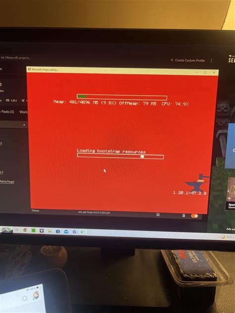 Image result for Minecraft Screen Red On Computer