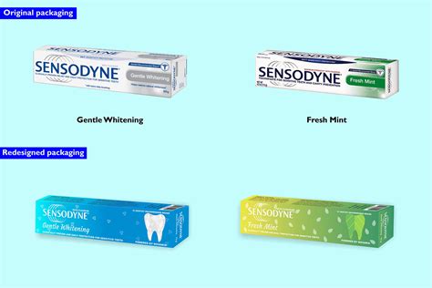 Sensodyne toothpaste on Behance
