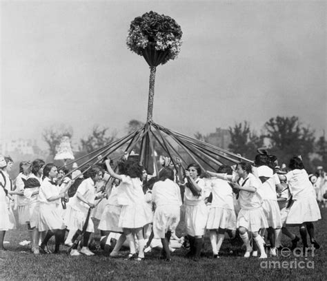 Image result for Dancing around the Maypole