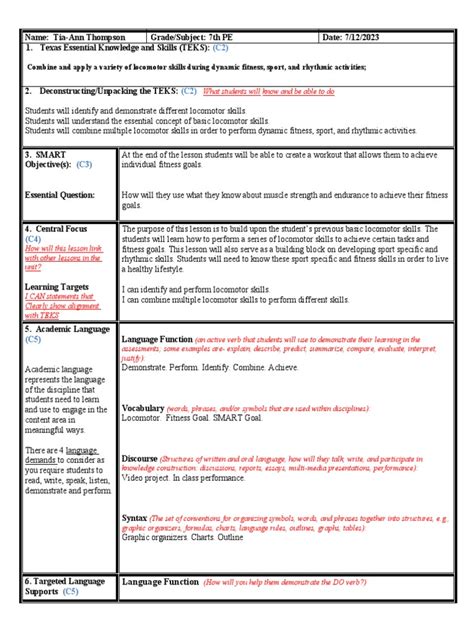 Image result for Sample edTPA Lesson