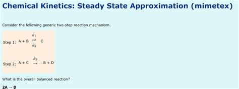 Image result for Steady State Approximation