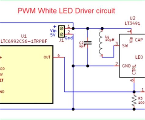 Led Light Driver Circuit Diagram