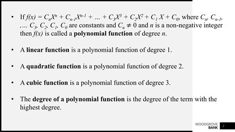 Image result for Polynomial Function Types