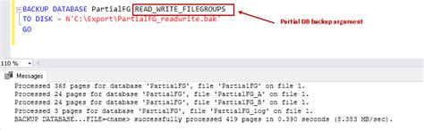 Image result for Partial Backup in SQL Server