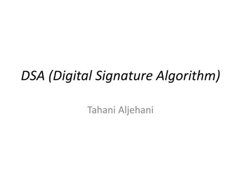 Image result for DSA Digital Signature Algorithm