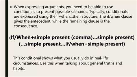 Image result for Arguments Using Past Conditional