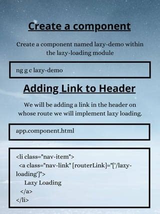 Image result for Step by Step Guide to Implement Lazy Loading in an Angular Project
