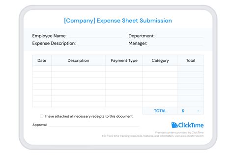 Image result for Sample Expense Claim Form