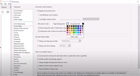 Image result for Adobe Acrobat Pro Text Color