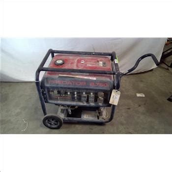Image result for Starting Predator 8750 Generator