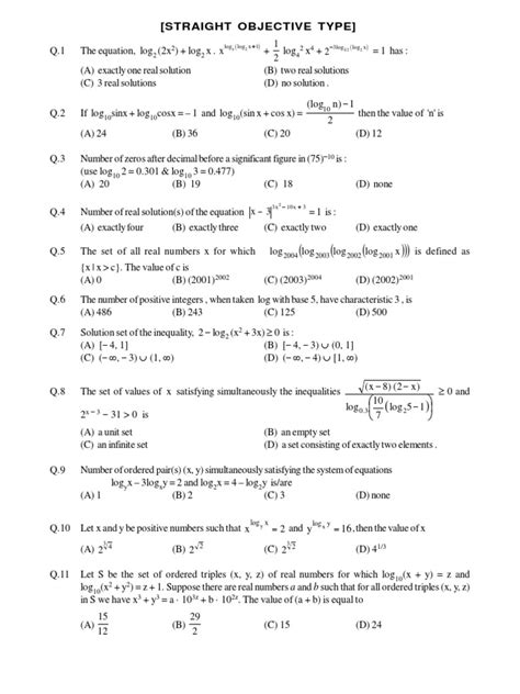Image result for Log Questions Examples