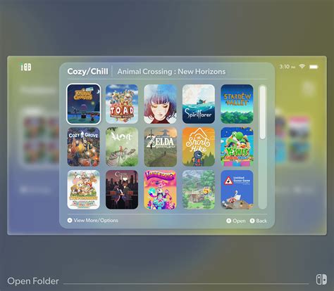 Image result for Nintendo Switch UI