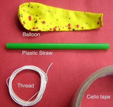 Image result for Balloon Rocket Science Project