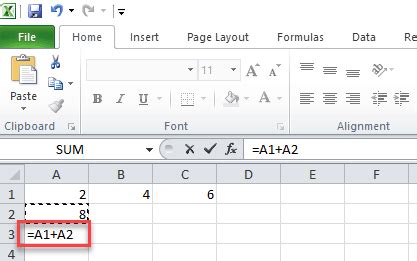 Image result for Excel Code for Adding