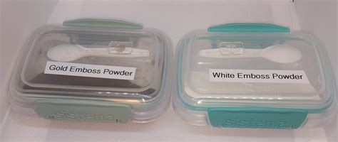 Image result for Embossing Powder Storage