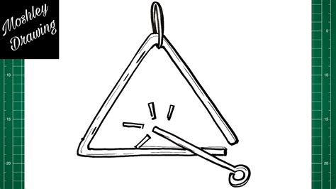 Image result for Triangle Instrument Line Drawing