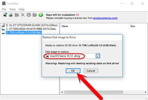 Image result for TransMac Bootable USB DMG