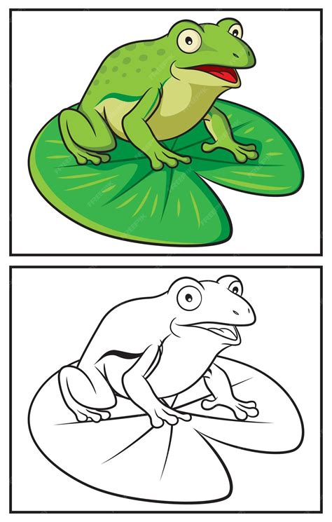 Image result for Cartoon Frog Coloring Pages