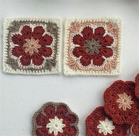 Image result for African Flower Square Pattern