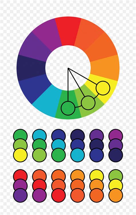 Color Wheel Analogous Colors Color Scheme Primary Color, PNG ...