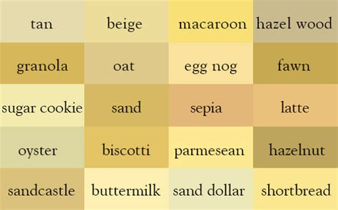 Image result for Color Synonyms