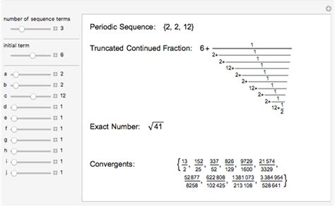 Image result for Continued Fraction Tutorial