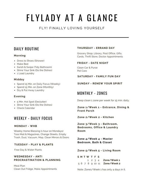 Image result for FlyLady Control Journal Printable