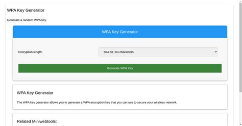 Image result for WPA Key Generator