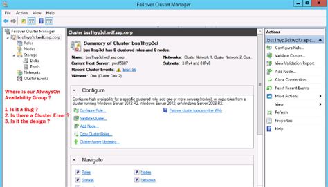 Image result for Alwayson Issues in SQL Server