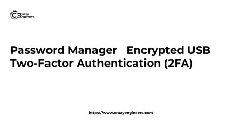 Image result for Password Manager 2FA USB