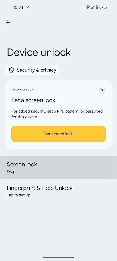 Image result for Google Pixel 2 Remove Pin Lock