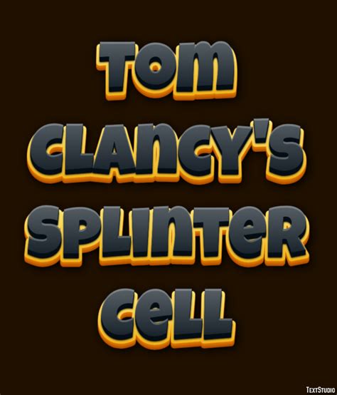 Image result for Splinter Cell Logo