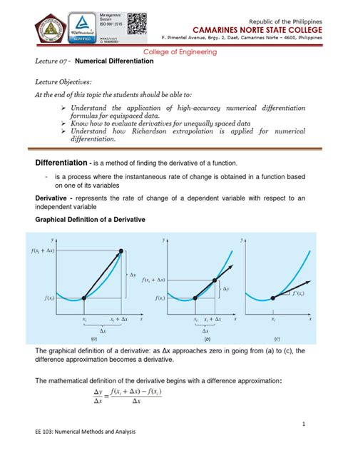 Image result for Finite Difference Numerical Differentiationexcel