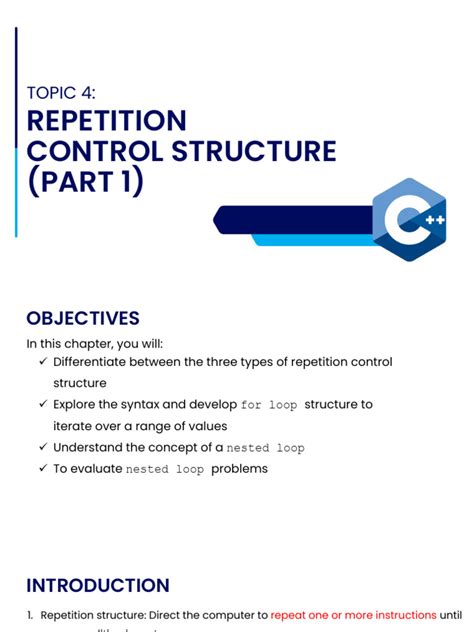 Image result for Repetition Control Structure