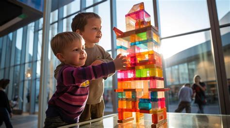 Image result for Children Building Blocks Using a Ladder