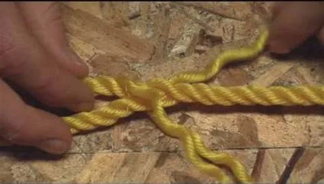 Image result for Back Splice 3 Strand Rope