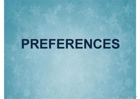 Image result for How to Express Preferences