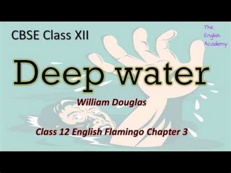 Image result for Deep Water Class 12 CBSE