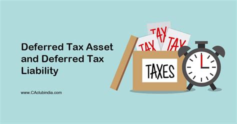 Image result for Deferred Tax Asset vs Deferred Tax Liability