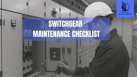Image result for Switchgear Maintenance
