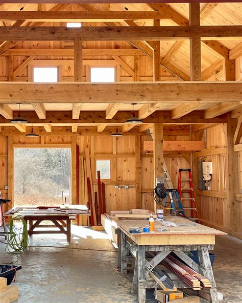 Image result for Timber Frame Barn Interior