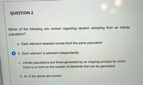Image result for Random Sampling From Infinite Population