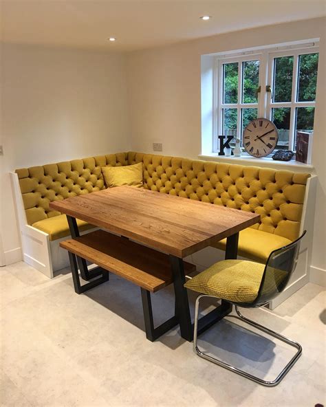 Image result for Dining Table with Bench