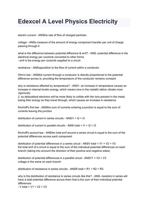 Image result for A Level Physics Electronics